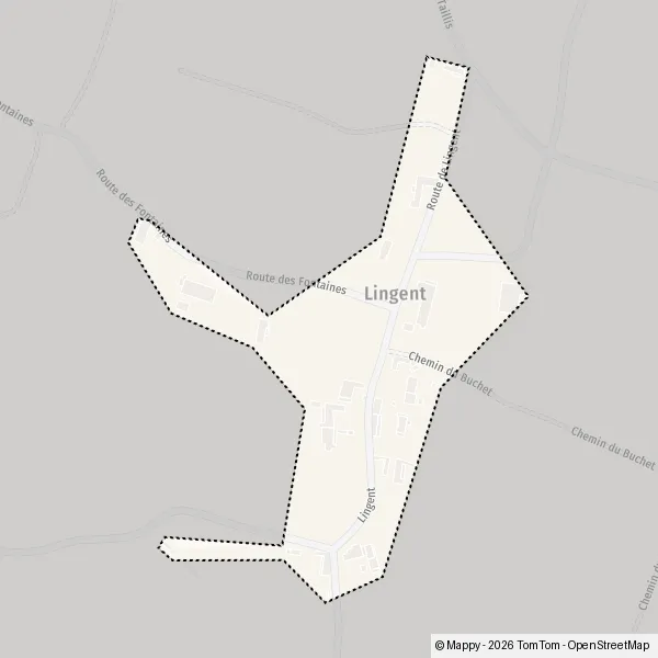 Plan Lingent : carte de Lingent, 01290 Saint-Jean-sur-Veyle et infos ...