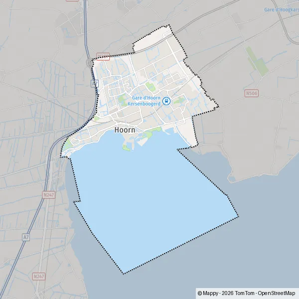 Plan Hoorn : carte de Hoorn (1621) et infos pratiques