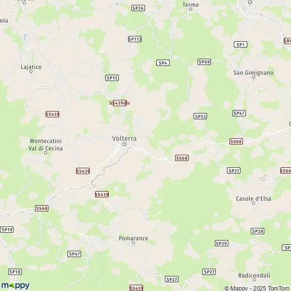 Plan Volterra : carte de Volterra (56048) et infos pratiques