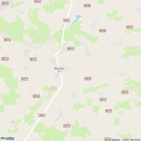 Plan Mettet : carte de Mettet (5640) et infos pratiques