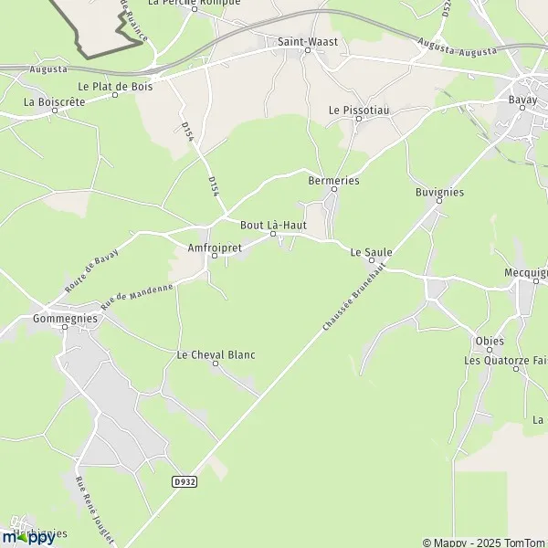 Plan Les Galères : carte de Les Galères (59570) et infos pratiques