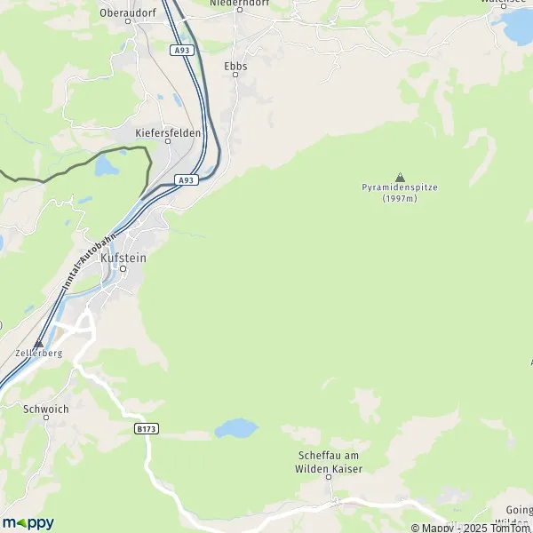 Plan Kufstein : carte de Kufstein (6330) et infos pratiques