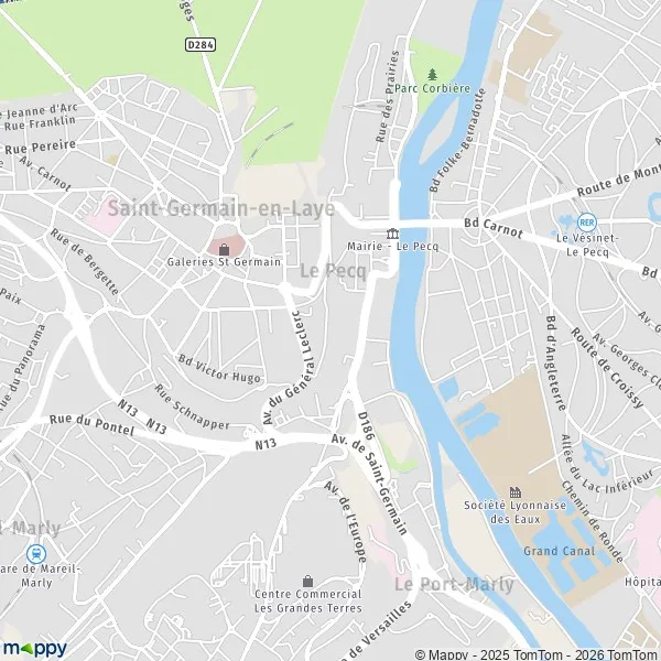 Plan Le Pecq : carte de Le Pecq (78230) et infos pratiques