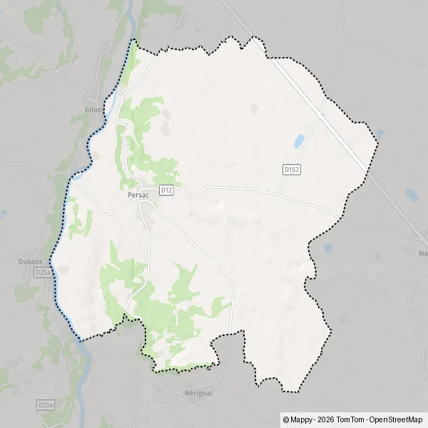 Plan Persac : carte de Persac (86320) et infos pratiques