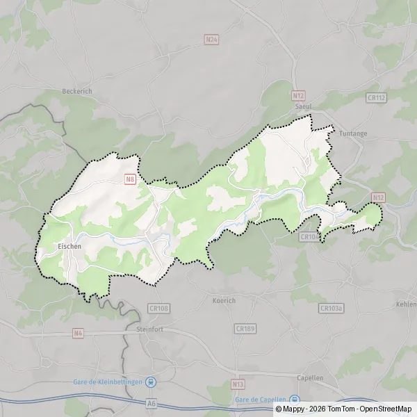 Plan Hobscheid : carte de Hobscheid (L-4626) et infos pratiques