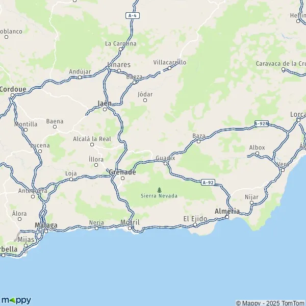 Carte Grenade : plan de Grenade et infos pratiques - Mappy