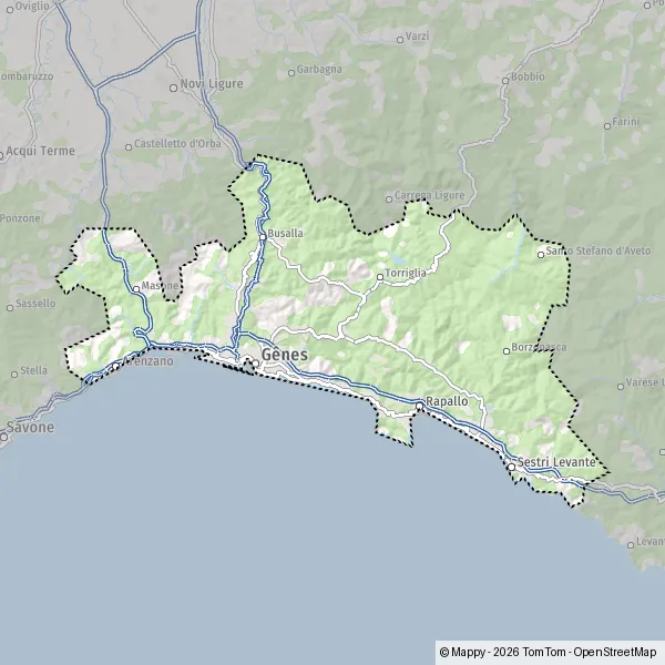 Carte Gênes : plan de Gênes et infos pratiques - Mappy