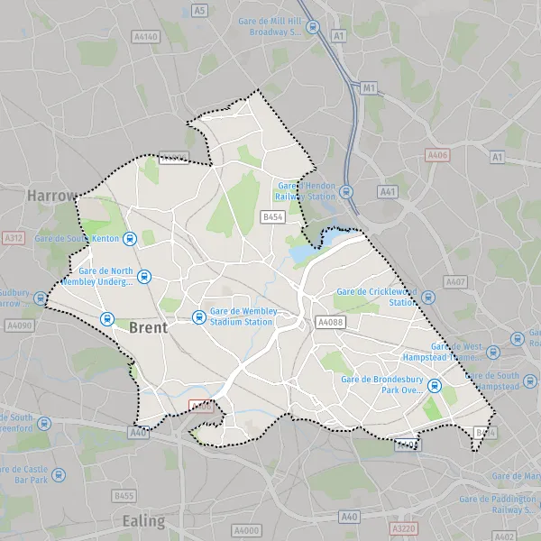 Plan Brent : carte de Brent (HA0 1) et infos pratiques